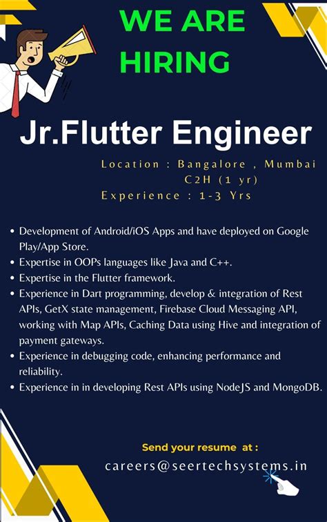 Seertech Systems On Linkedin Fluttercommunity Flutterdeveloper