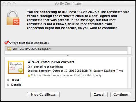 connecting to windows server from mac os via rdp