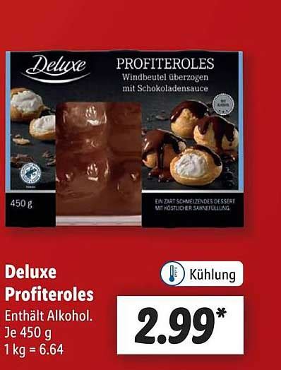 Deluxe Profiteroles Angebot Bei Lidl 1prospekte De