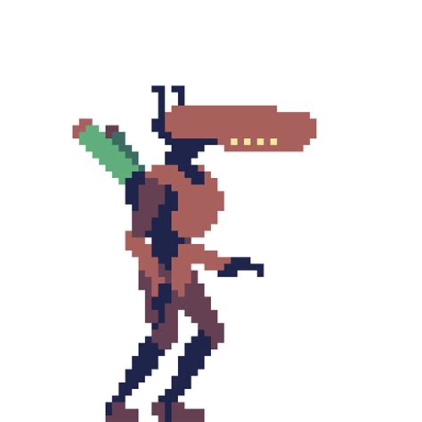 Walk Cycle Pixel Art