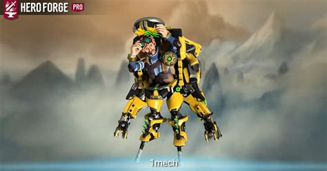 1mech Made With Hero Forge