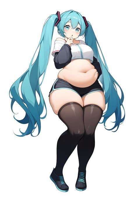 Chubby Miku 1 By Jotunlang On Deviantart