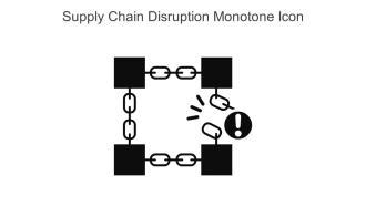 Supply Chain Disruption Monotone Icon In Powerpoint Pptx Png And Editable Eps Format PPT