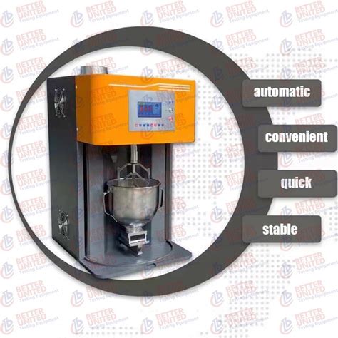 Automatic Mortar Mixer Cement Testing Equipment