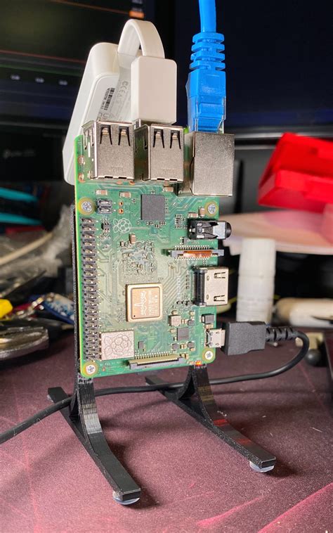 Vertical Raspberry Pi Stand By Rafael De Bem Download Free Stl Model