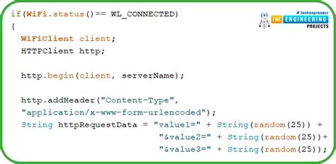 Esp32 Post With Thingspeak And Ifttt The Engineering Projects