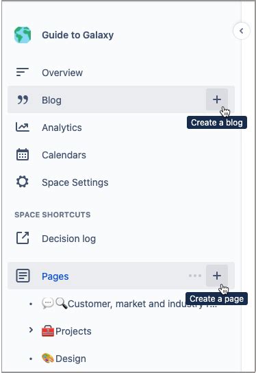 Draft Publish And Update A Page Confluence Cloud Atlassian Support