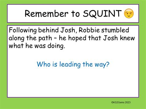 Reading Skills Text Retrieval Squint Teaching Resources