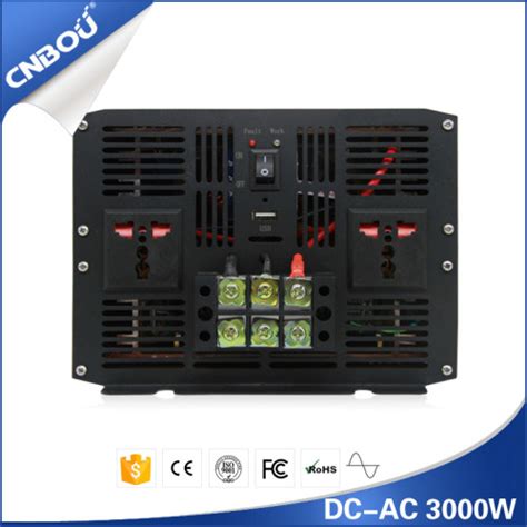 3000 Watt 24 Volt Input 110 Volt Ac Output Pure Sine Wave Inverter High Quality 3000 Watt 24