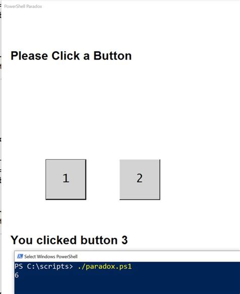 Solving The Powershell Gui Paradox With Example Scripts