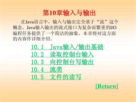 《java语言程序设计实验指导》电子教案 第10章word文档在线阅读与下载无忧文档