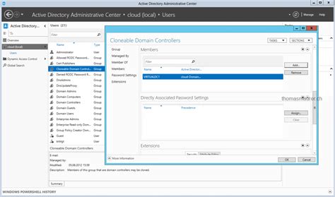 Windows Server 2012 Hyper V How To Clone A Virtual Domain Controller Thomas Maurer