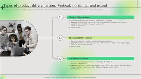 Vertical Differentiation Horizontal Differentiation Powerpoint