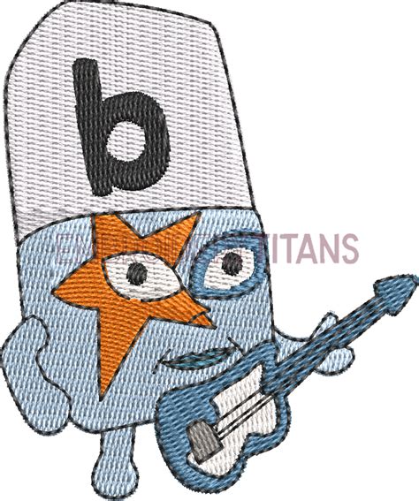 B Alphablocks Free Machine Embroidery Design Download In Pes Jef Vp3 Formats