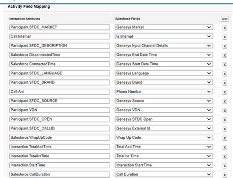Callbacknumbers To Salesforce Using Sfdc Connector Embeddable