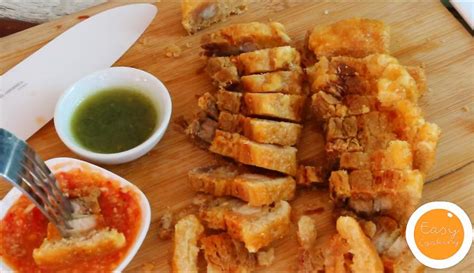 หมูกรอบสองสูตร แบบทอดน้ำมันกับแบบไม่ใช้น้ำมัน