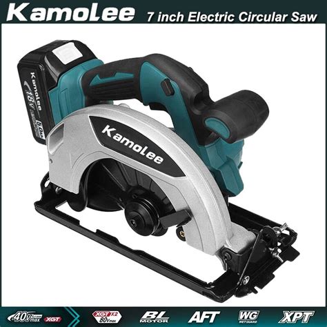 Kamolee 가정용 전기 원형 톱 전동 공구 Diy 마키타 18v 배터리와 호환 7 인치 21v 60ah 6000mah Aliexpress