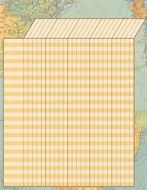 Travel The Map Incentive Chart Home Messenger