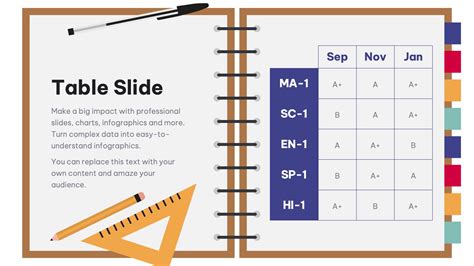 Open Notebook Powerpoint Background