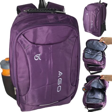 Mochila Masculina Notebook 15 Polegadas A1806 Uva Shopee Brasil