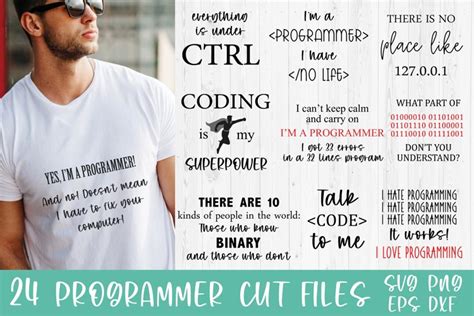 programmer svg bundle software engineer svg quotes
