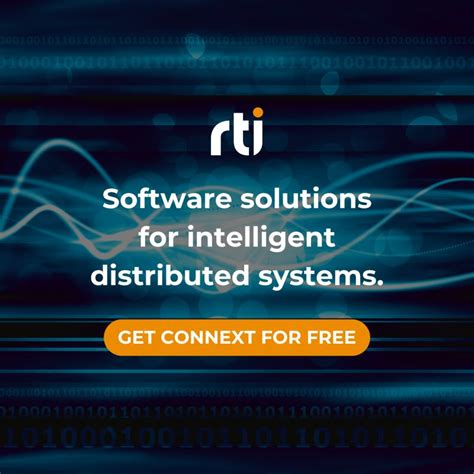 Rti Connext Transforms Industries With Unparalleled Productivity