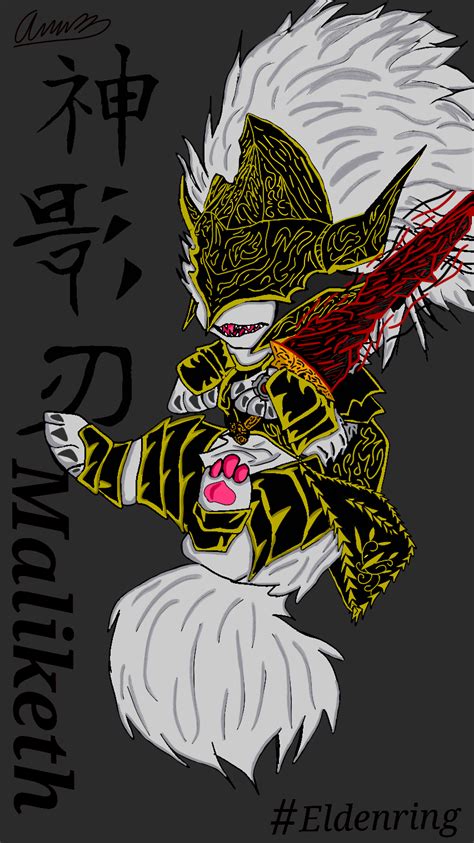 Chibi Maliketh Asks Why Do You Covet Destined Death Art By Me R