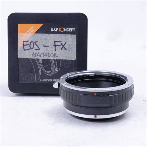 Adaptador Kandf Concept A Eos Ef Efs Para Fuji Fx Usado