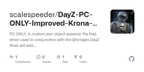 GitHub Scalespeeder DayZ PC ONLY Improved Krona Keep Access Custom