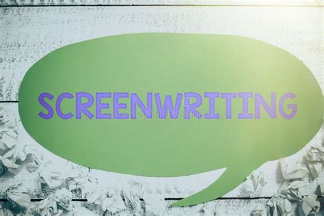 Inspiration Showing Sign Screenwriting Business Approach The Art And