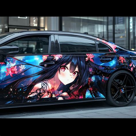 Anime Car Stickers Printing