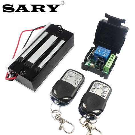 Wireless Remote Control Magnetic Lock Set 60kg Remote Control