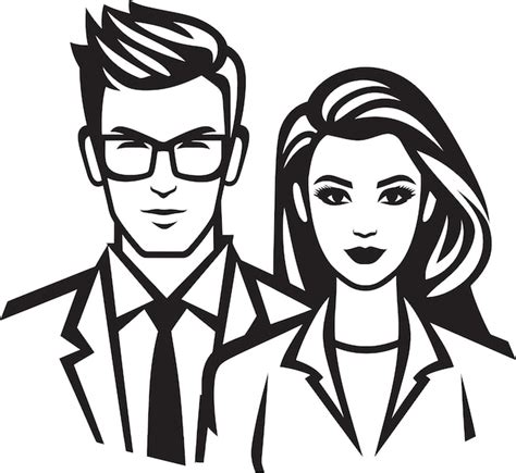 Crafting Affection Couple Vector Art Essentials Premium Ai Generated