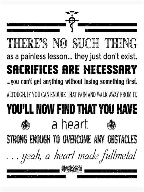 Fullmetal Alchemist Brotherhood Edward Elric Quotes