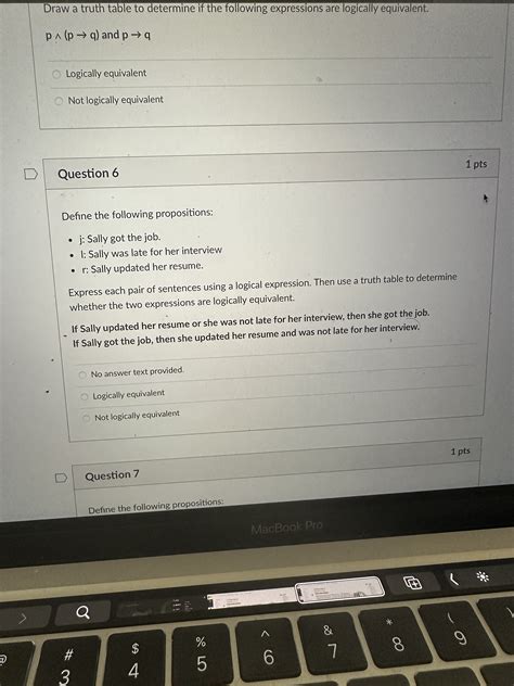 Solved Use The Laws Of Propositional Logic To Prove That The