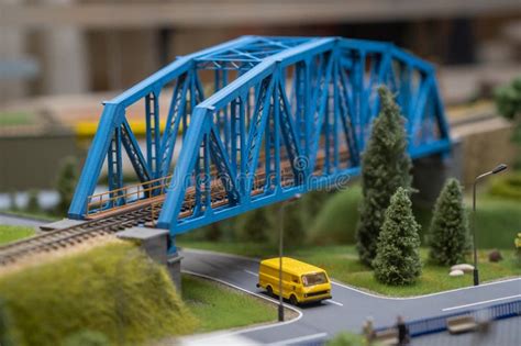 A Layout On The Scale Of Urban Objects A Railway And Various Transport A Layout On The Scale Of Urban Objects A Railway And Various Transport