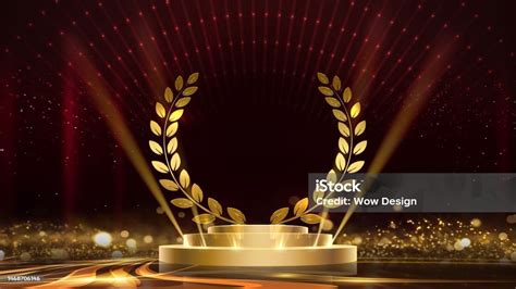 레드 마룬 월계관 골든 스테이지 밤 화환 단계 로얄 어워드 그래픽 배경 라인 반짝임 우아한 광택 현대 템플릿 럭셔리 프리미엄 기업 추상 디자인 템플릿 배너 인증서 상에 대한