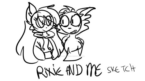 Rixie And Me By Lonyxyushiz On Deviantart