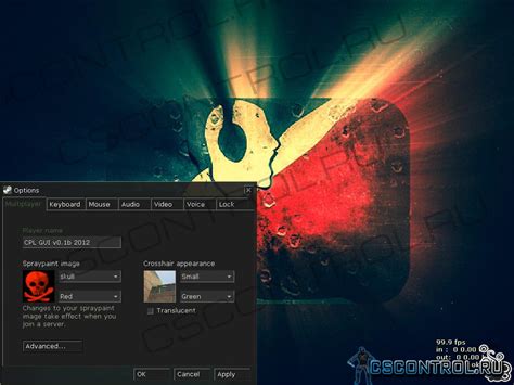 Тема игры Gui для Cs 1 6 Cpl Gui V0 1b 2012 Темы игры для Cs 1 6
