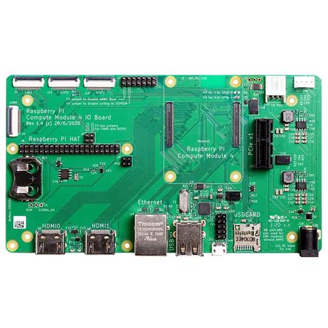 Raspberry Pi Compute Module 4 Io Board Microbot México
