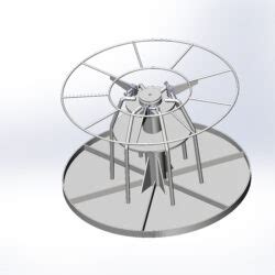 Катушка для проволоки - Чертежи, 3D Модели, Проекты, Такелаж