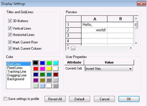 Pre Built Dialogs For Accessing Objective Grid Objects