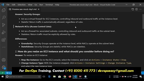 Aws Interview Questions And Answers Aws Interview Day 1 Aws Interview Process Devops Easy