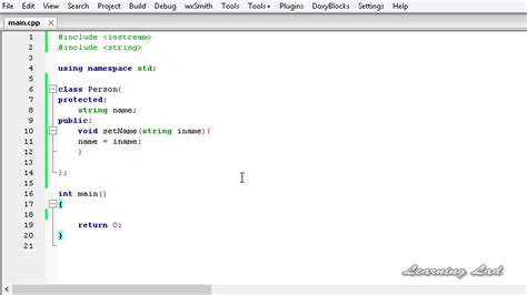 067 C Protected Access Modifier In Classes Cpp Object Oriented Video Tutorial Youtube Youtube