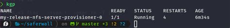 Nfs Server Provisioner Pod Keeps Restarting Issue Kubernetes Sigs Nfs Ganesha Server And