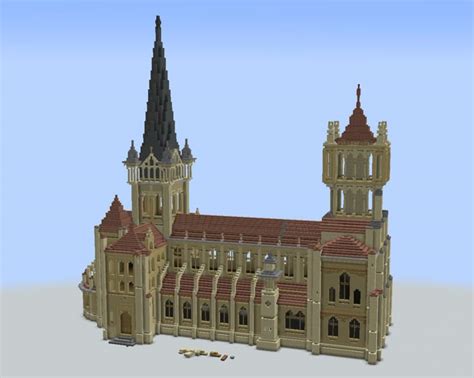 Minecraft Cathedral Lausanne Notre Dame Notre Dame Minecraft