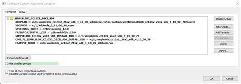 Cc2642r Built Fail With Example Simpleperipheral Project In Iar Arm 8501 Bluetooth Forum