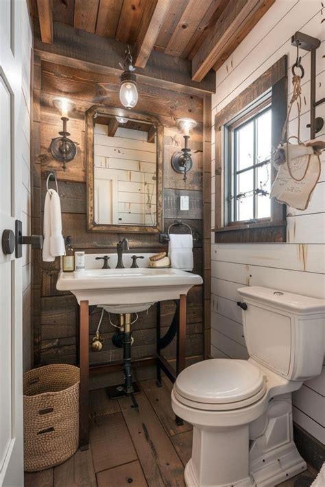 15 Small Rustic Bathroom Ideas Cozy And Inviting Designs My Decor Inspo