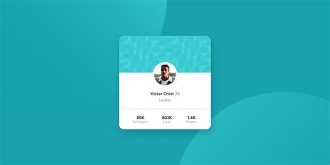 Frontend Mentor Profile Card Component Using React Js And Scss Coding Challenge Solution