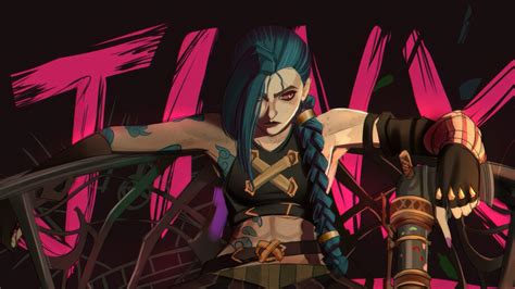 Jinx Arcane Lol 4k Wallpaper 3645m Wallpaper 4k Pc